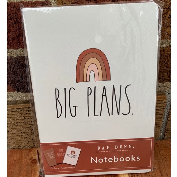 Rae Dunn | Office | Rae Dunn Big Plans Notebook Set | Poshmark